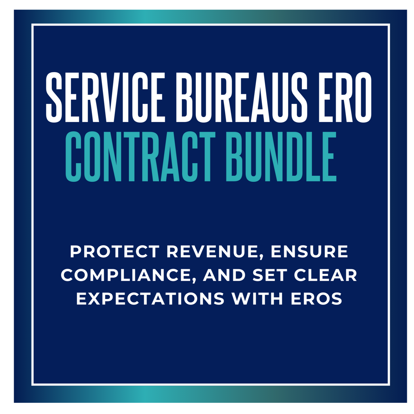 Service Bureau Contract Bundle – MTB Financial